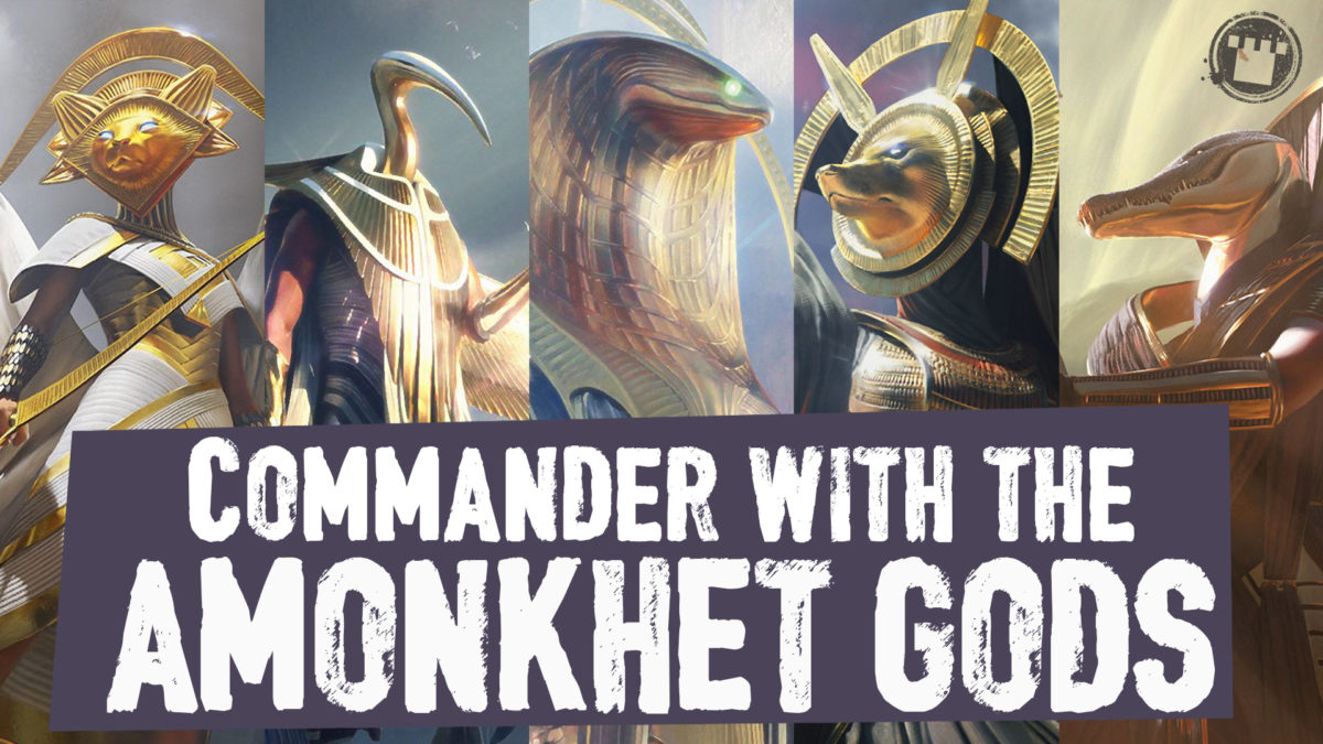 Commander with the Amonkhet Gods - Card Kingdom Blog