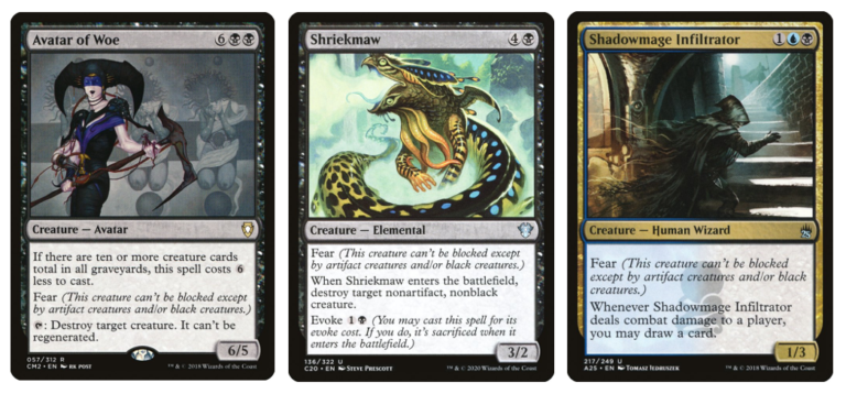 Fear & Intimidate - MTG Keywords Explained - Card Kingdom Blog