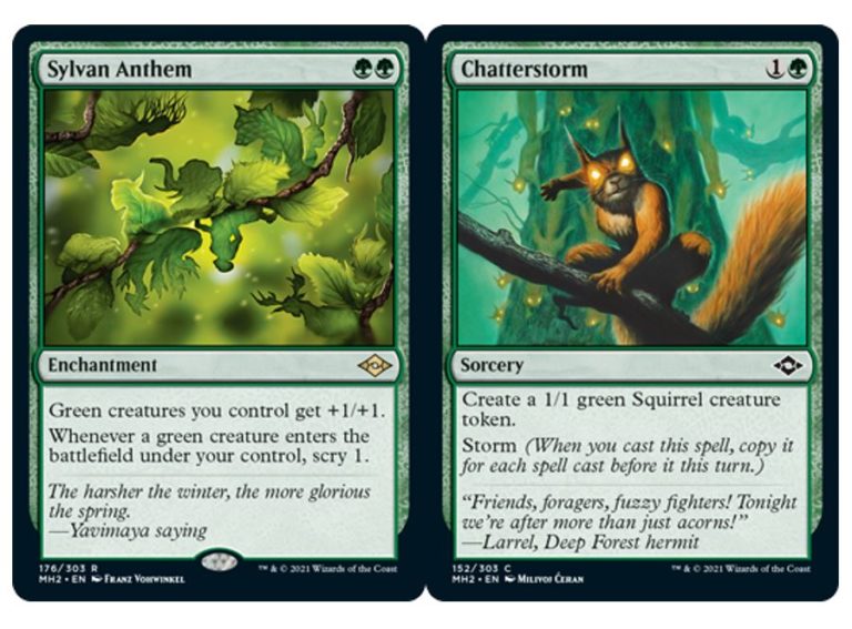 sylvan-anthem-chatterstorm - Card Kingdom Blog