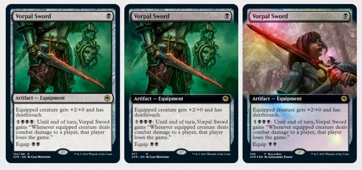 vorpal-sword - Card Kingdom Blog