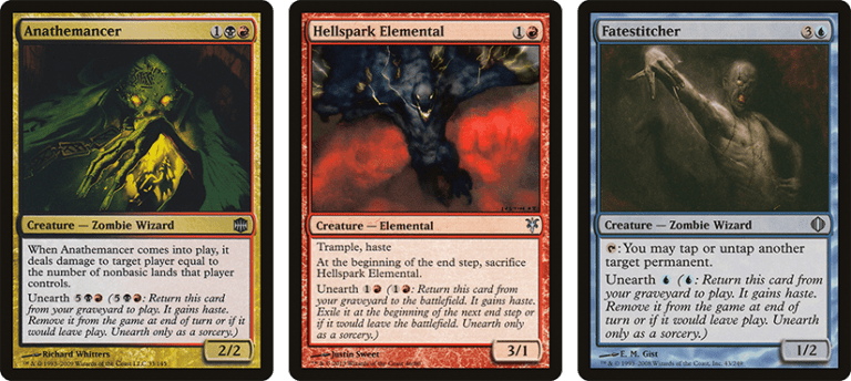 Unearth - MTG Keywords Explained - Card Kingdom Blog