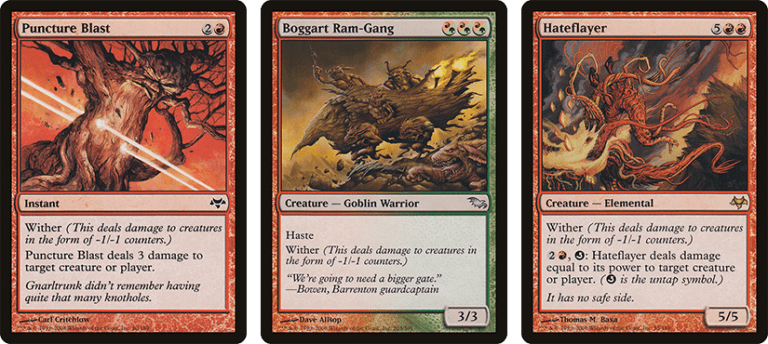 Wither - MTG Keywords Explained - Card Kingdom Blog