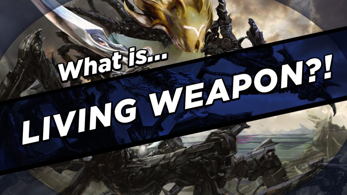 Living Weapon - MTG Keywords Explained - Card Kingdom Blog
