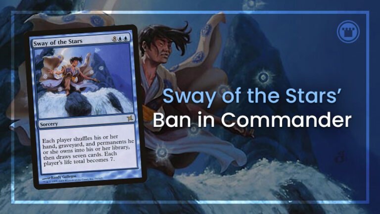 Why is Sway of the Stars Banned in Commander?
