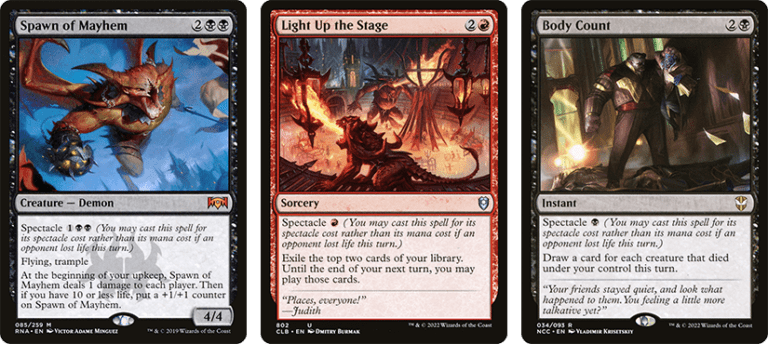 Spectacle - MTG Mechanics Explained - Card Kingdom Blog