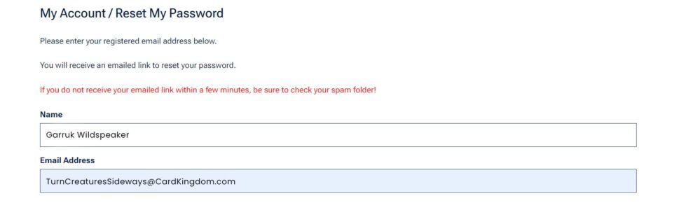 Upcoming Account Update: Email Verification and Password Change - Card ...