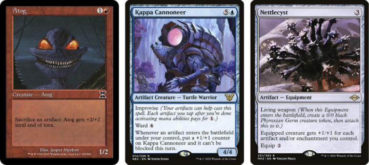 atog - kappa cannoneer - nettlecyst - Card Kingdom Blog