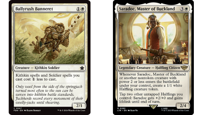 ballyrush banneret - saradoc - Card Kingdom Blog