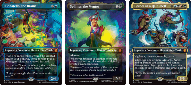 Teenage Mutant Ninja Turtles First Look - Card Kingdom Blog